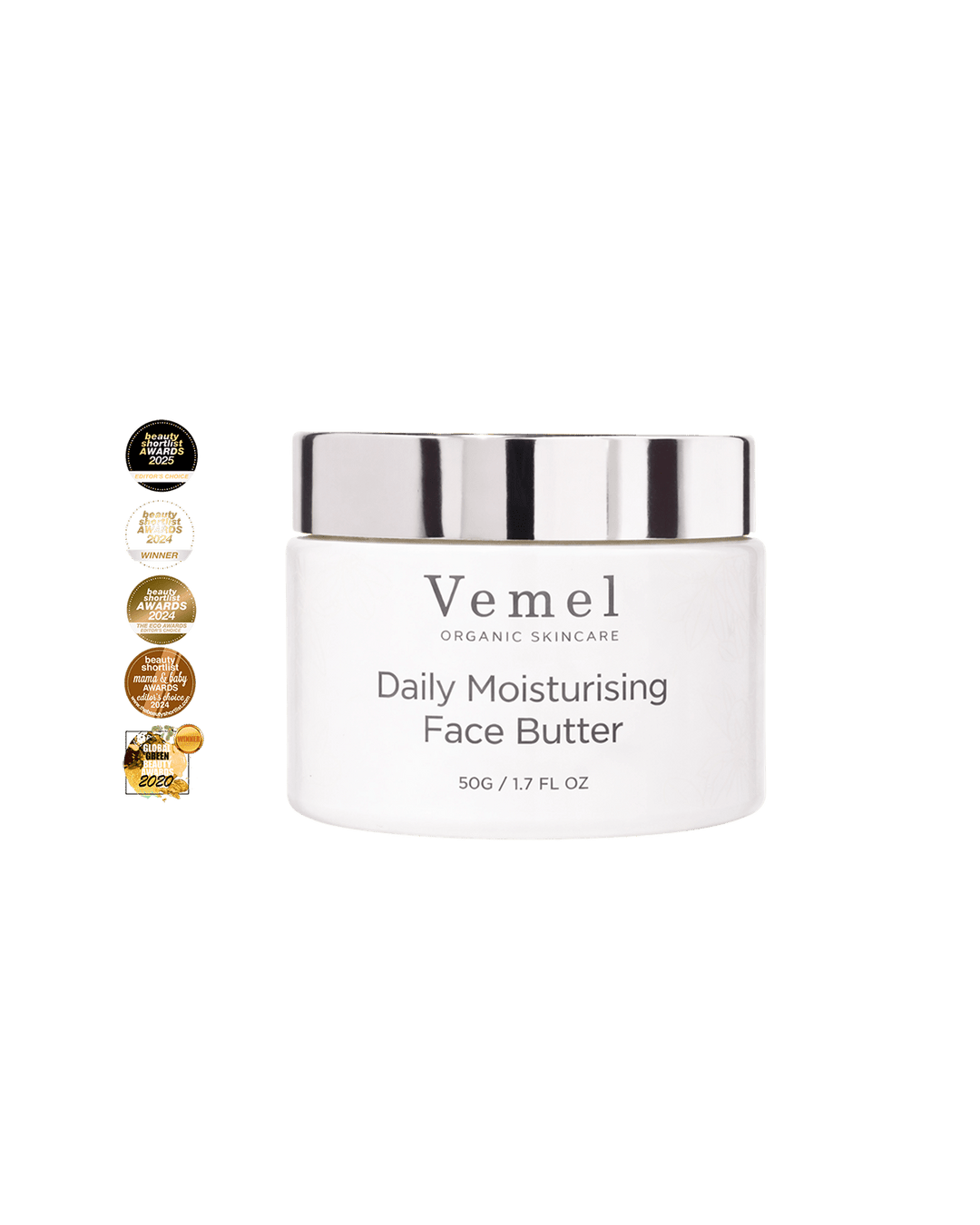 Daily Moisturising Face Butter – Vemel Skincare